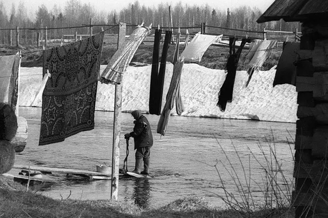 Weekdagen van het Arkhangelsk Village