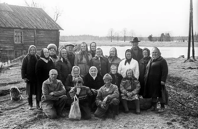 Weekdagen van het Arkhangelsk Village