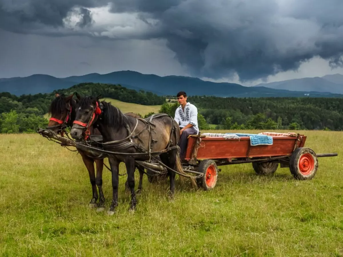 7. Gné thraidisiúnta de éadaí náisiúnta baineann i Transylvania - Gearán Gearr Glaoite