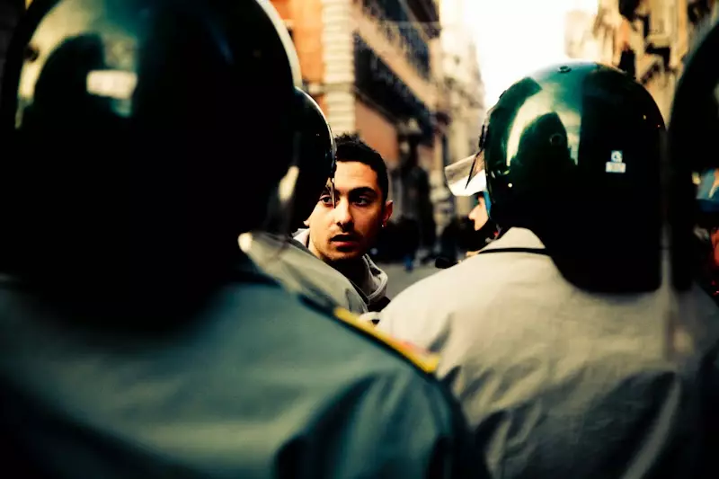 Fotos de rúa sobre a soidade humana de Stefano Corso