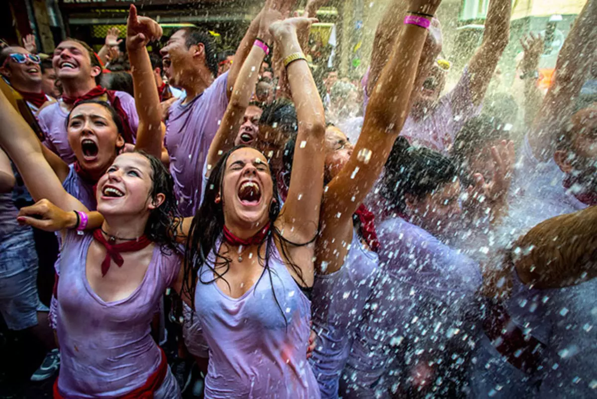 Boğaların lensinde ve San Fermin 2015'in 