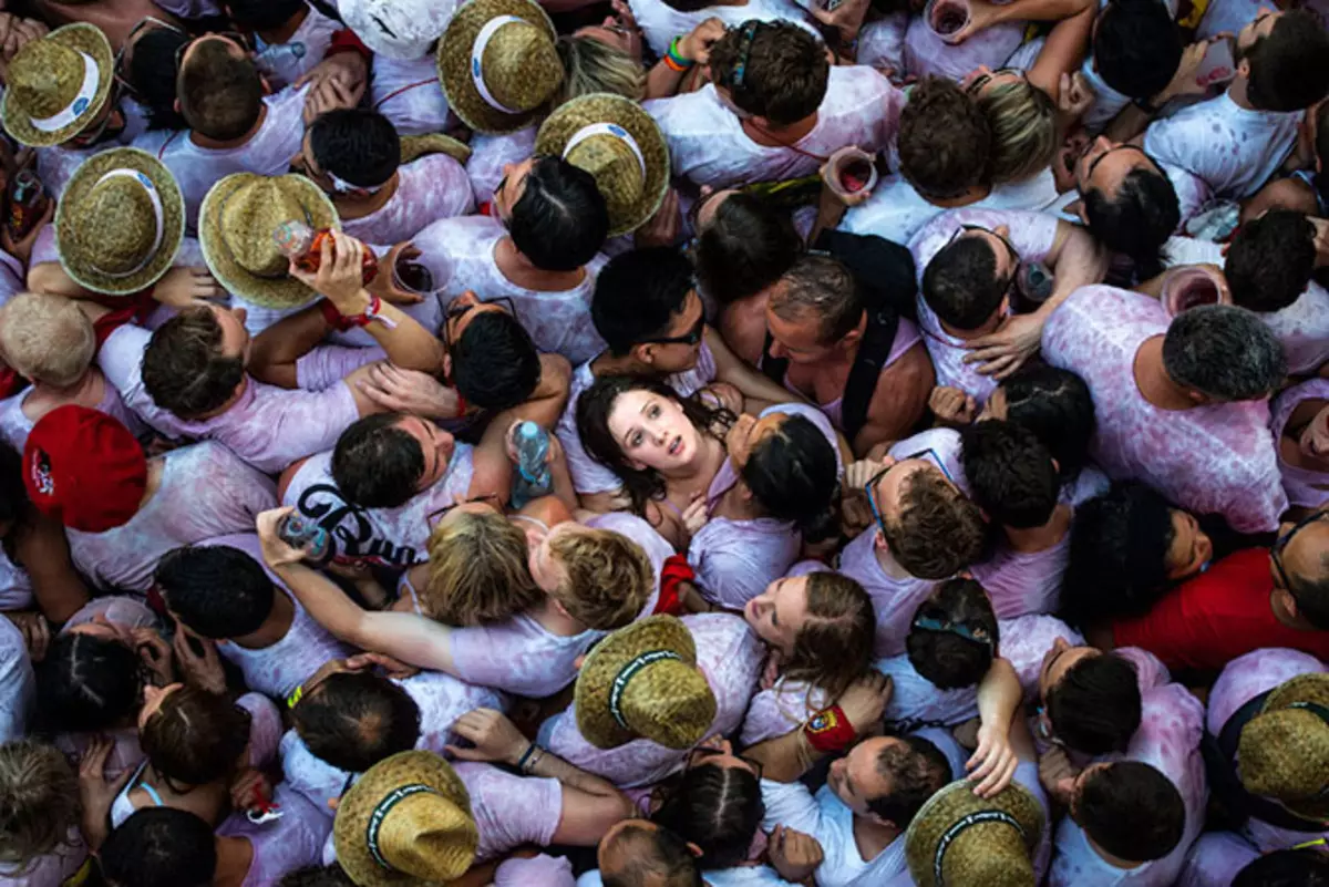 A bika lencse futtatásában és a San Fermin 2015-ös 