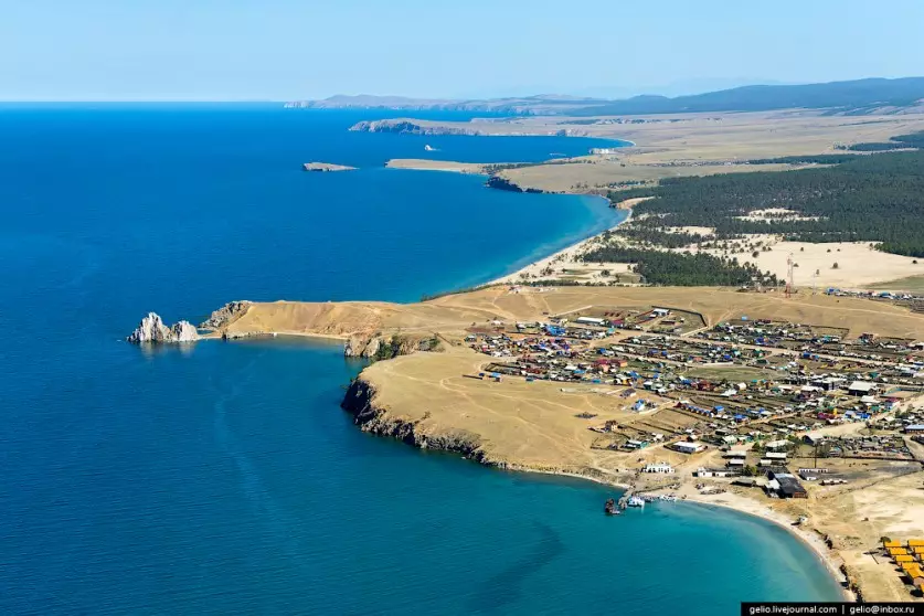 Baikal ຈາກຄວາມສູງ ... ທຸກຊະນິດຂອງພູມສັນຖານໃນເລນຂອງສະຫງ່າລາສີ Stepanov 12368_18