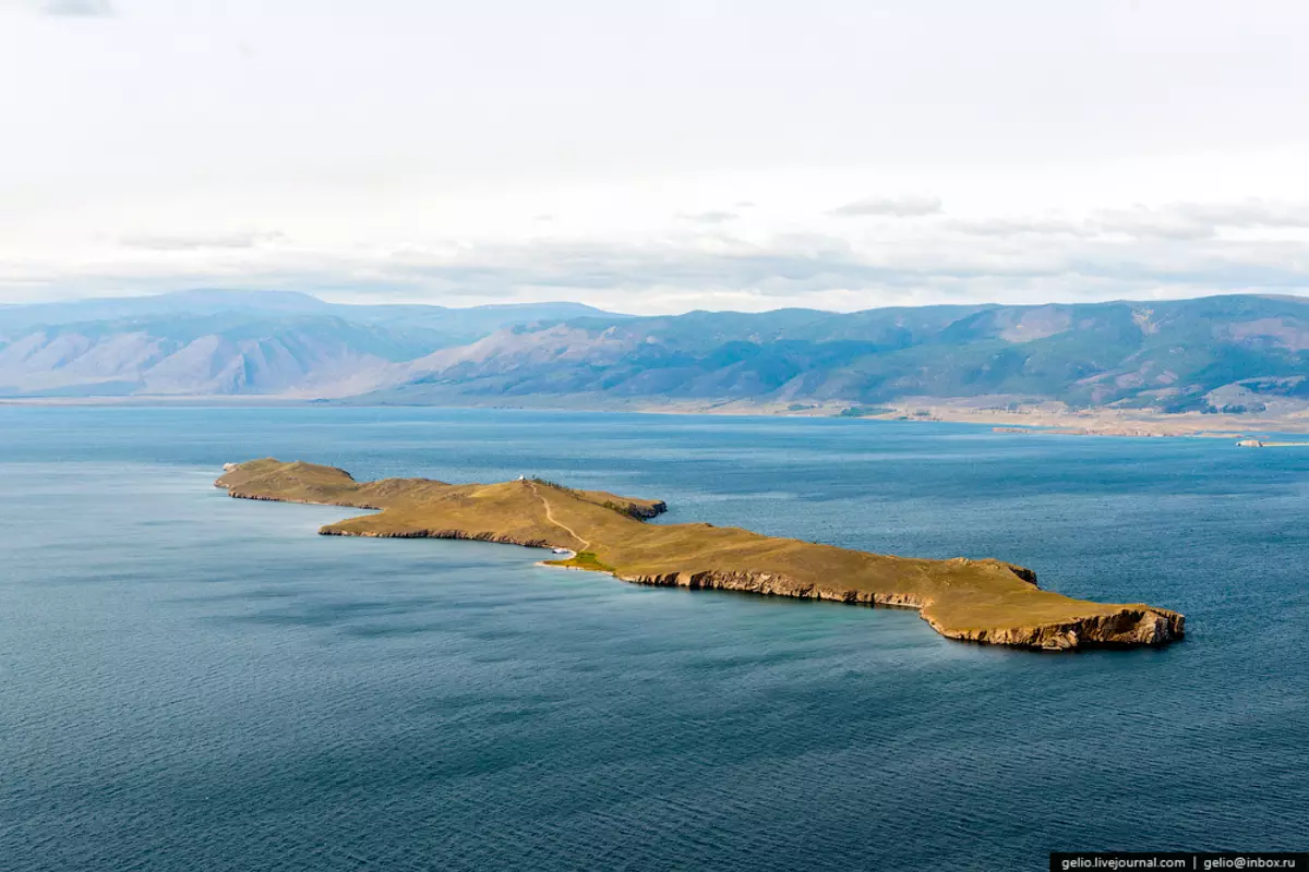 Baikal ຈາກຄວາມສູງ ... ທຸກຊະນິດຂອງພູມສັນຖານໃນເລນຂອງສະຫງ່າລາສີ Stepanov 12368_21