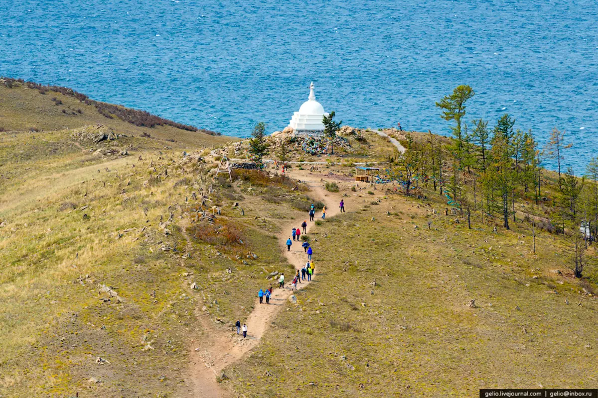 Baikal kutoka urefu ... Aina zote za mandhari katika lens ya utukufu wa Stepanov 12368_22