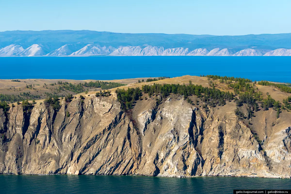 Baikal kutoka urefu ... Aina zote za mandhari katika lens ya utukufu wa Stepanov 12368_28