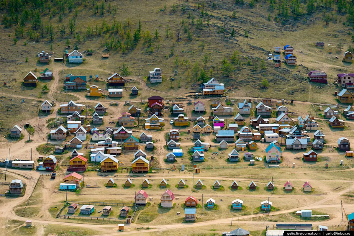 Baikal ຈາກຄວາມສູງ ... ທຸກຊະນິດຂອງພູມສັນຖານໃນເລນຂອງສະຫງ່າລາສີ Stepanov 12368_33