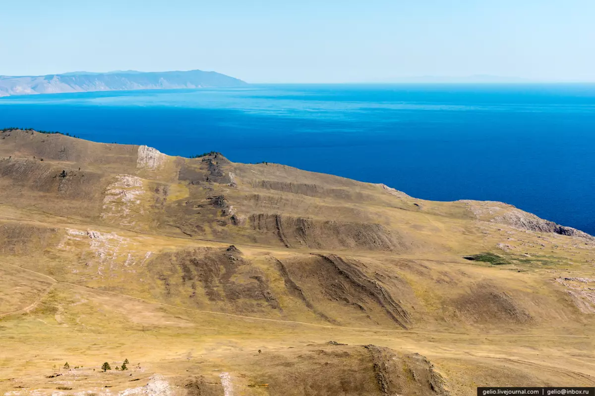 Baikal ຈາກຄວາມສູງ ... ທຸກຊະນິດຂອງພູມສັນຖານໃນເລນຂອງສະຫງ່າລາສີ Stepanov 12368_35