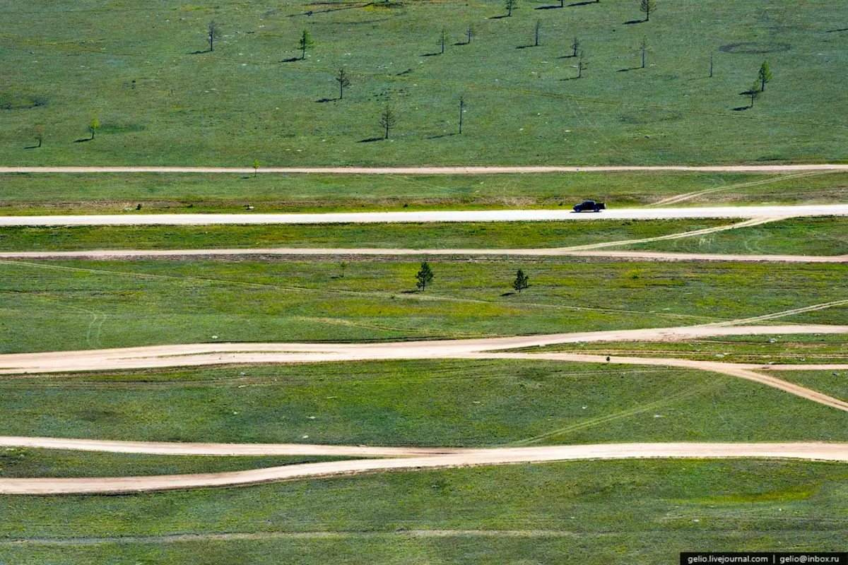 Baikal vun der Héicht ... all Varieten vu Landschaften an der Lëns vum Stepanv Herrlechkeet 12368_38