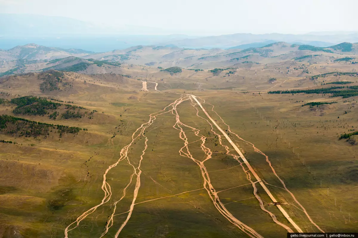 Baikal vun der Héicht ... all Varieten vu Landschaften an der Lëns vum Stepanv Herrlechkeet 12368_39