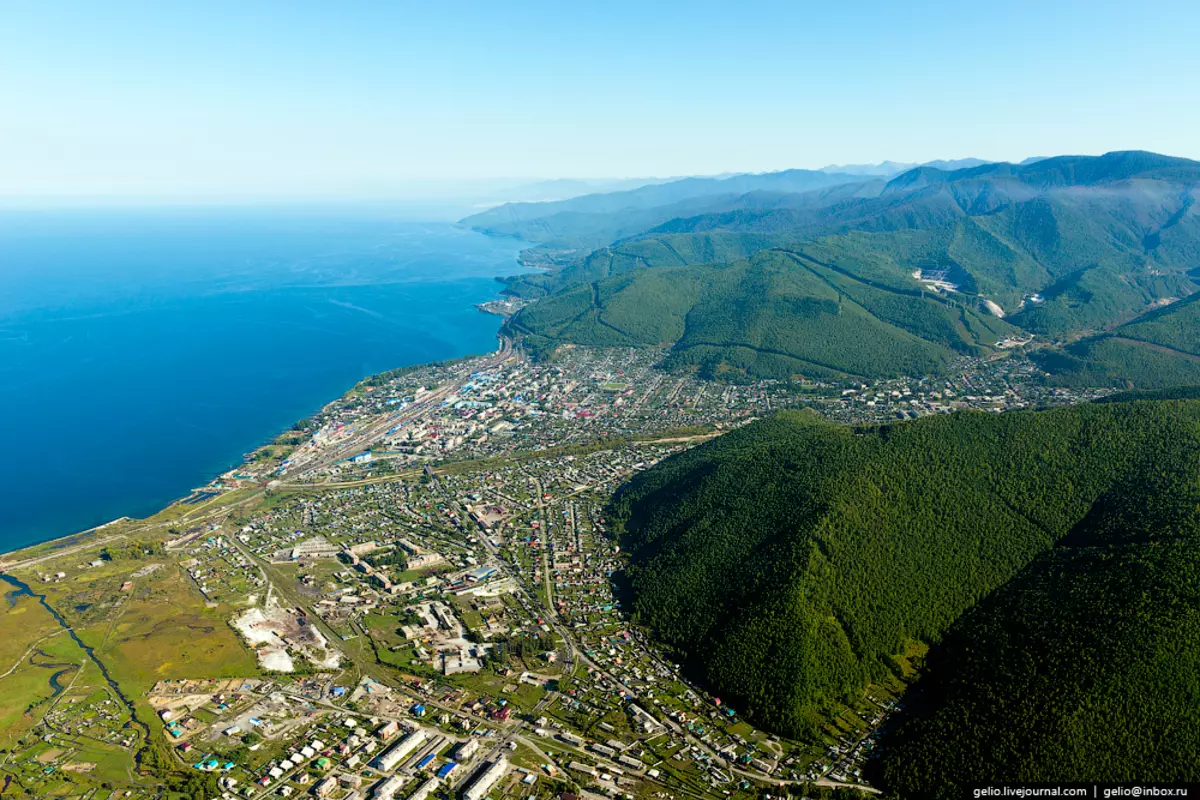 Baikal ຈາກຄວາມສູງ ... ທຸກຊະນິດຂອງພູມສັນຖານໃນເລນຂອງສະຫງ່າລາສີ Stepanov 12368_45