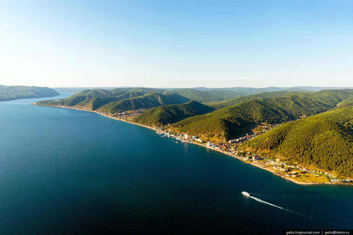 Baikal ຈາກຄວາມສູງ ... ທຸກຊະນິດຂອງພູມສັນຖານໃນເລນຂອງສະຫງ່າລາສີ Stepanov 12368_56