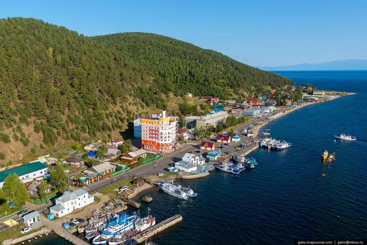 Baikal ຈາກຄວາມສູງ ... ທຸກຊະນິດຂອງພູມສັນຖານໃນເລນຂອງສະຫງ່າລາສີ Stepanov 12368_57