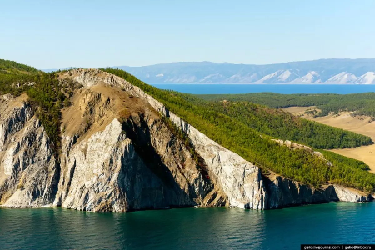 Baikal kutoka urefu ... Aina zote za mandhari katika lens ya utukufu wa Stepanov 12368_7