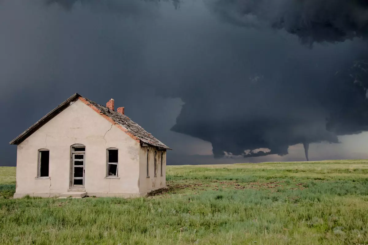 Tornado ở Colorado.