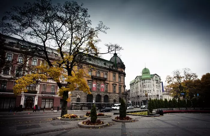 Herbst in lviv.