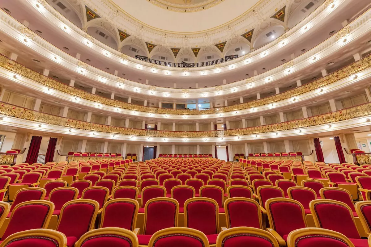 Interior teater opera dari sudut pandang pemain 1310_6