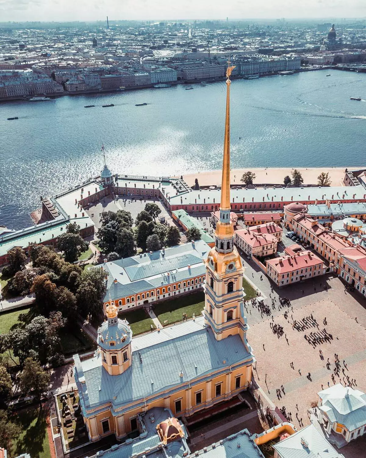 Russland schreibt eine Vogelperspektive: Foto von Alexander Murashkina