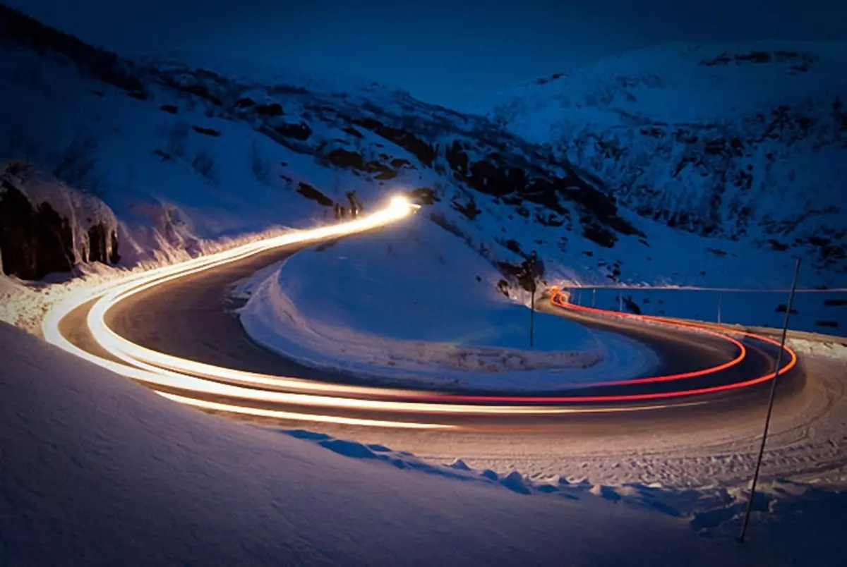 25. Carretera noruega.