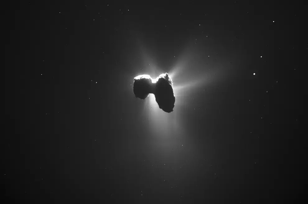 14. Terdapat kerugian. 2 September 2016 Spacecraft Rosetta mendapati Phorta yang hilang