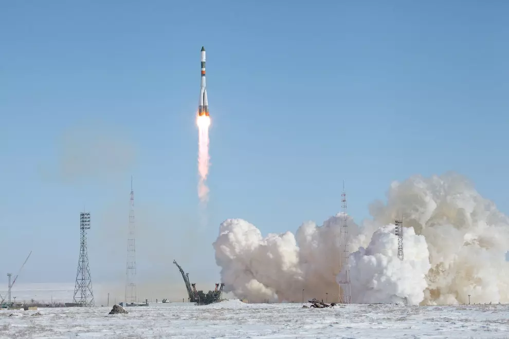 MS UNION SOYUZ TMA-M космостарынын жаңы жаңыртылган версиясы. Жаңыртылды