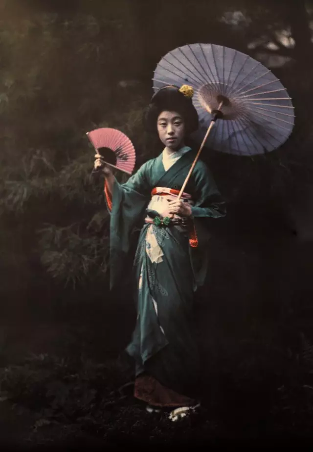 Gaisha ở Kyoto, 1927. Tự động, nhiếp ảnh gia Franklin Giá thông báo