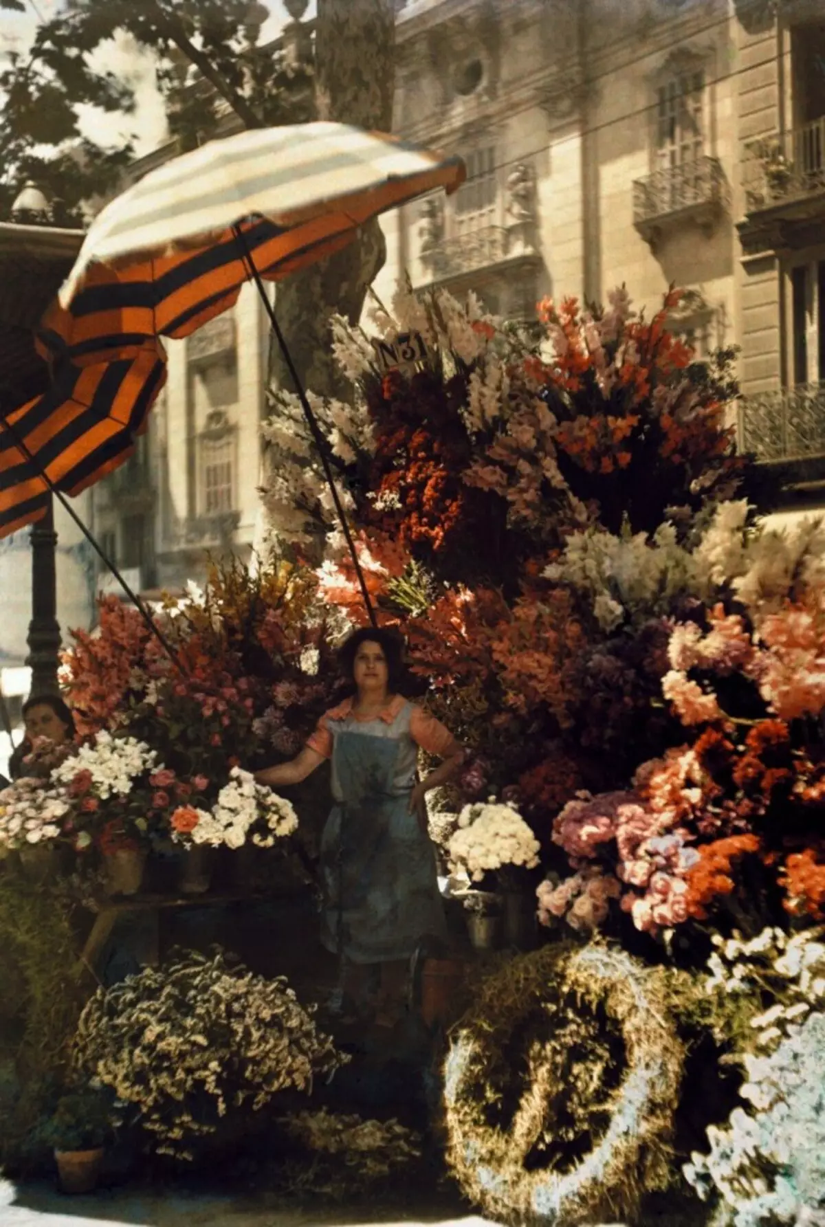 Flowercian u Barseloni, Španija, 1929. Auto, fotograf Jules Zherwe