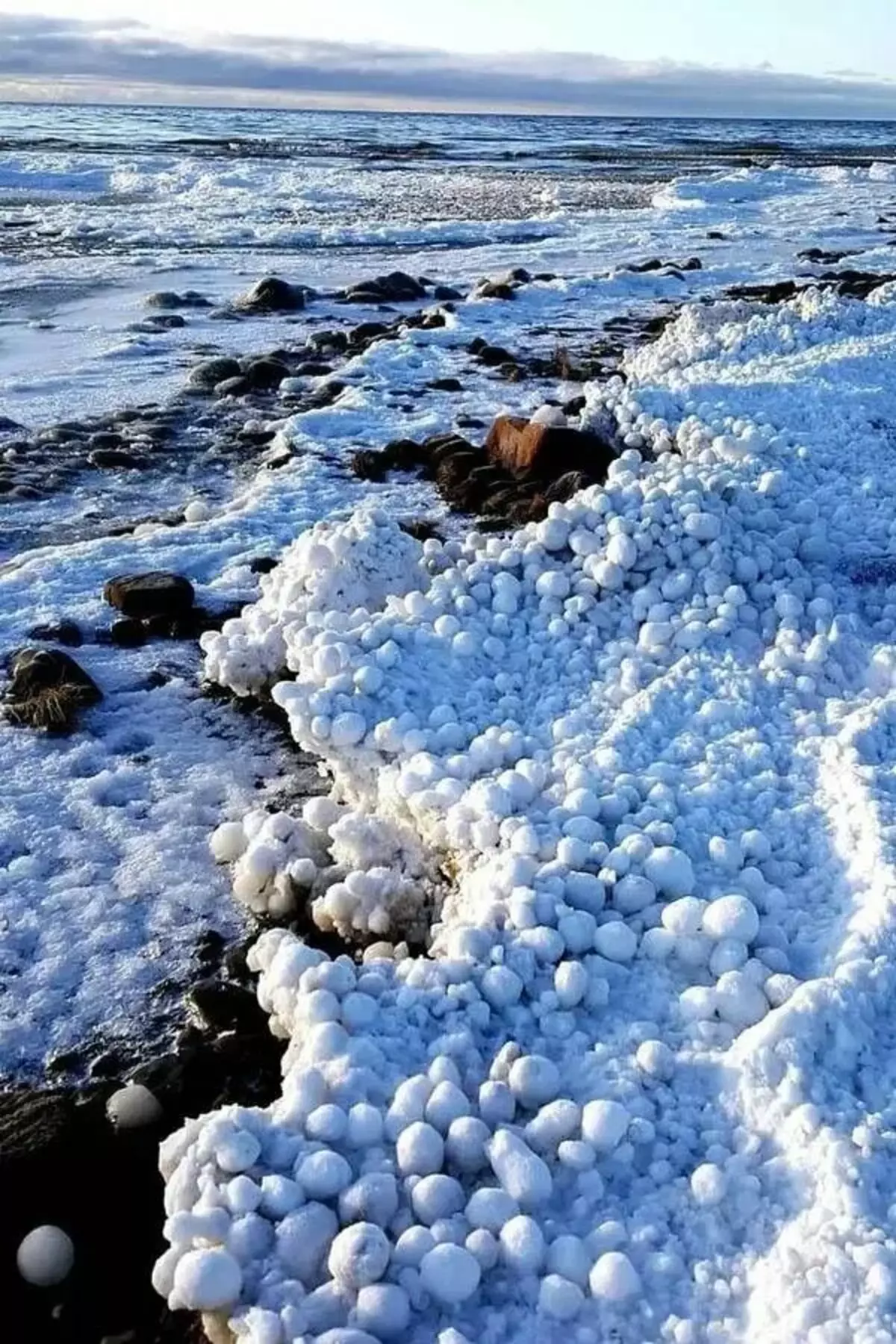 Foto fenomena alam langka di pantai, yang meledakkan internet! 1834_5