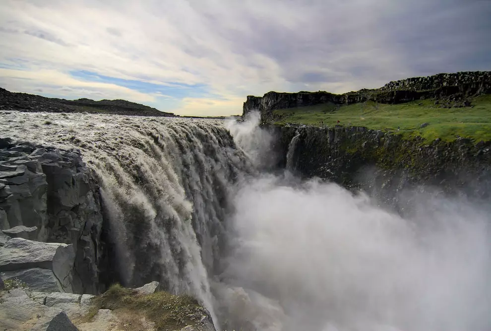 Dettifoss är det mest kraftfulla vattenfallet i Europa i linser;) 1889_13