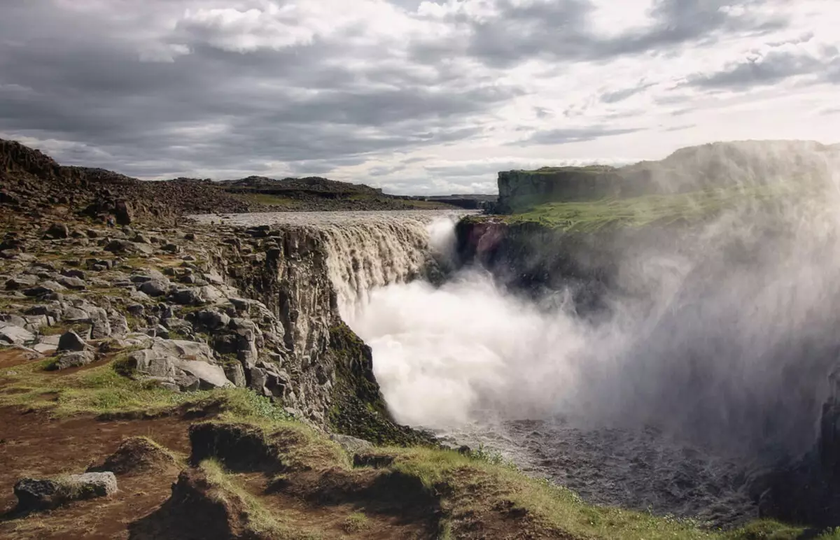 Dettifoss är det mest kraftfulla vattenfallet i Europa i linser;) 1889_16