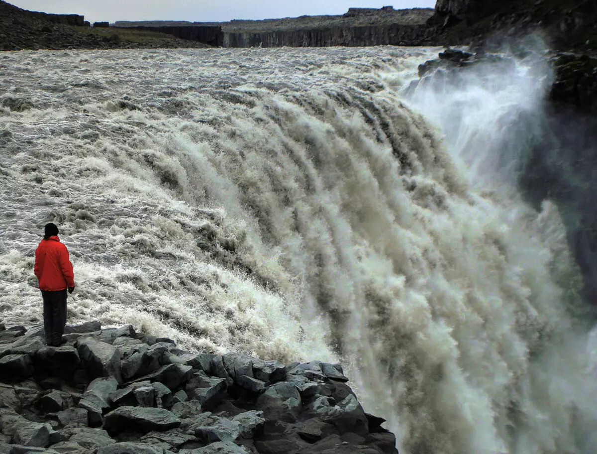 Dettifoss är det mest kraftfulla vattenfallet i Europa i linser;) 1889_4