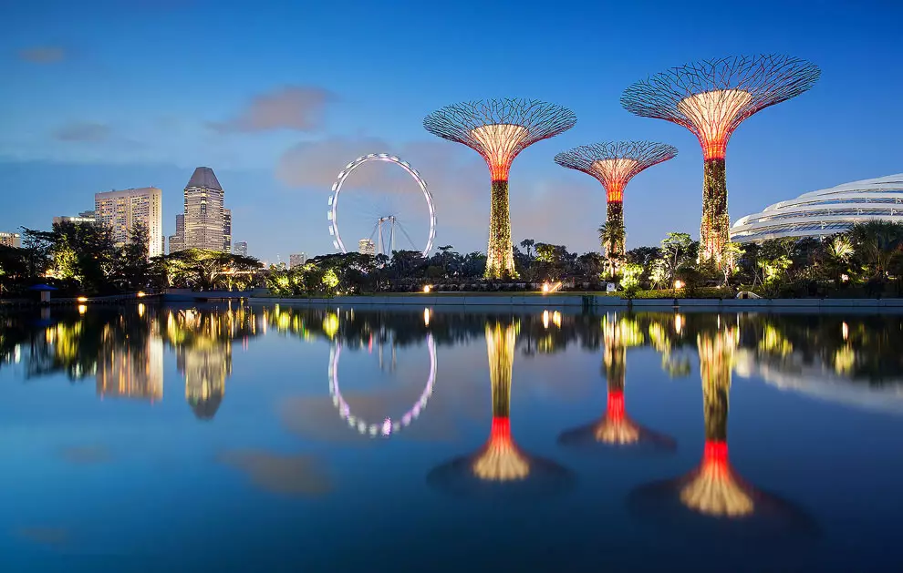 Gardens ng Bay: Futuristic coastal gardens ng Singapore sa lenses;) 1900_4