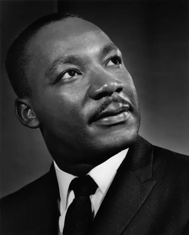 Martin Luther King, 1962. Höfundur Yusuf Karsh