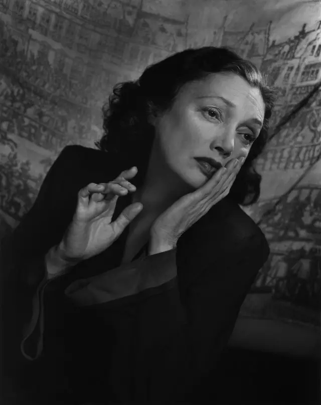 Catherine Cornell, 1947. Autor Yusuf Karsh