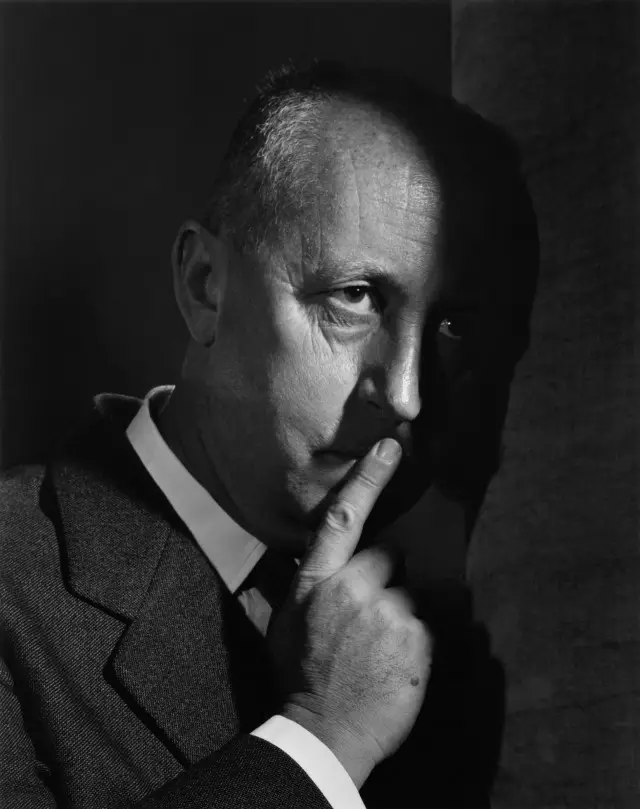 Christian Dior, 1954. Author Yusuf Karsh