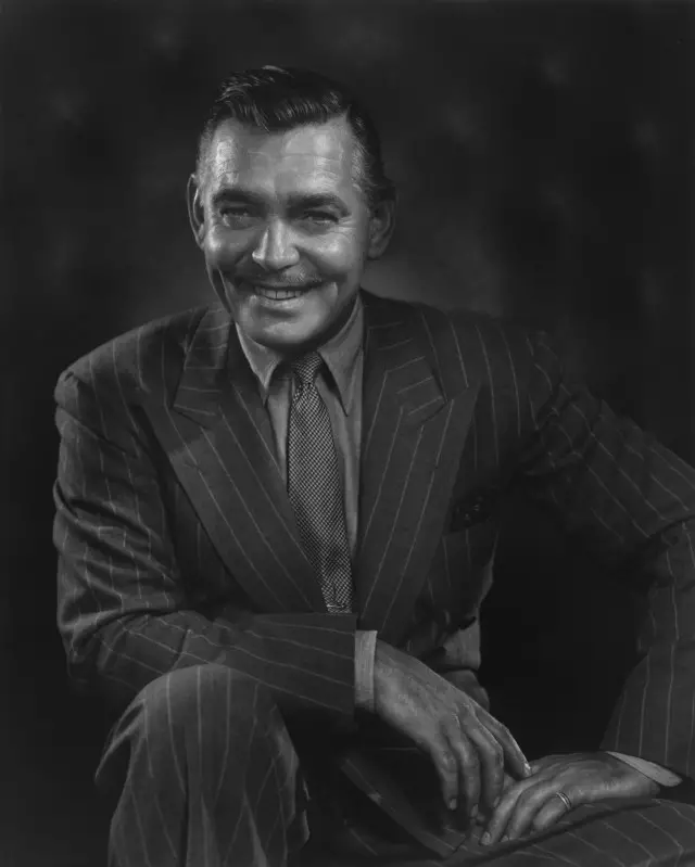 Clark Gable, 1948. Author Yusuf Karsh