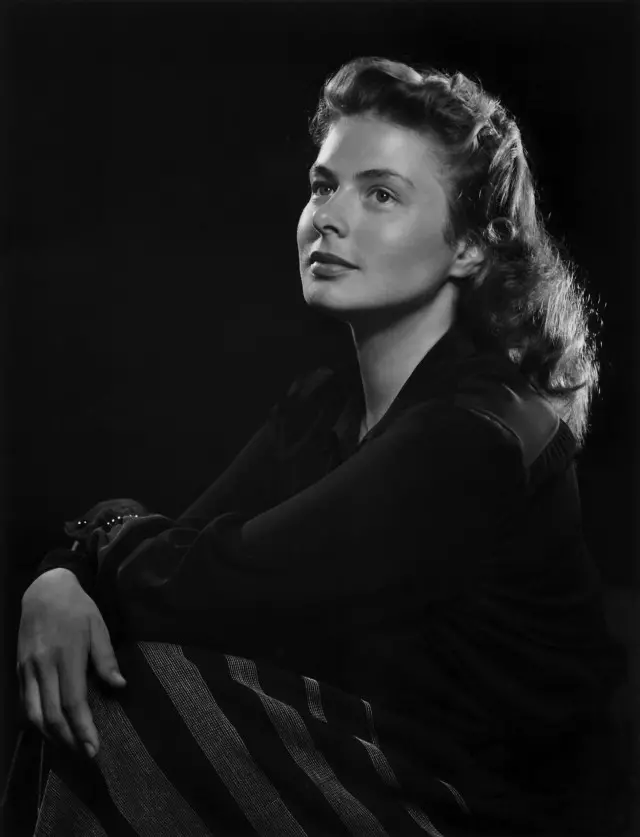 Ingrid Bergman, 1946. Avtor Yusuf Karsh