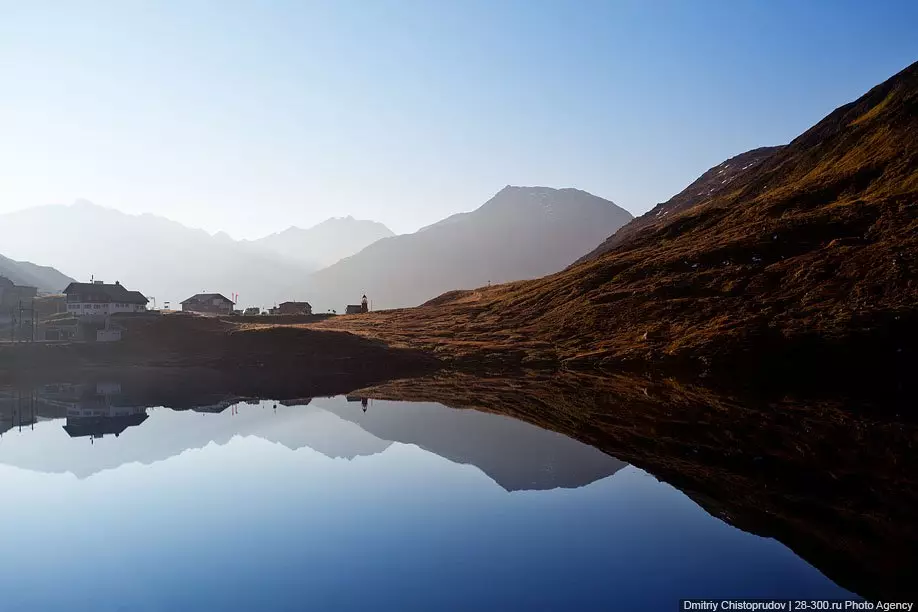 Passe oberalp na Suíça. Fotos de Dmitry Chistoprudova 1989_10