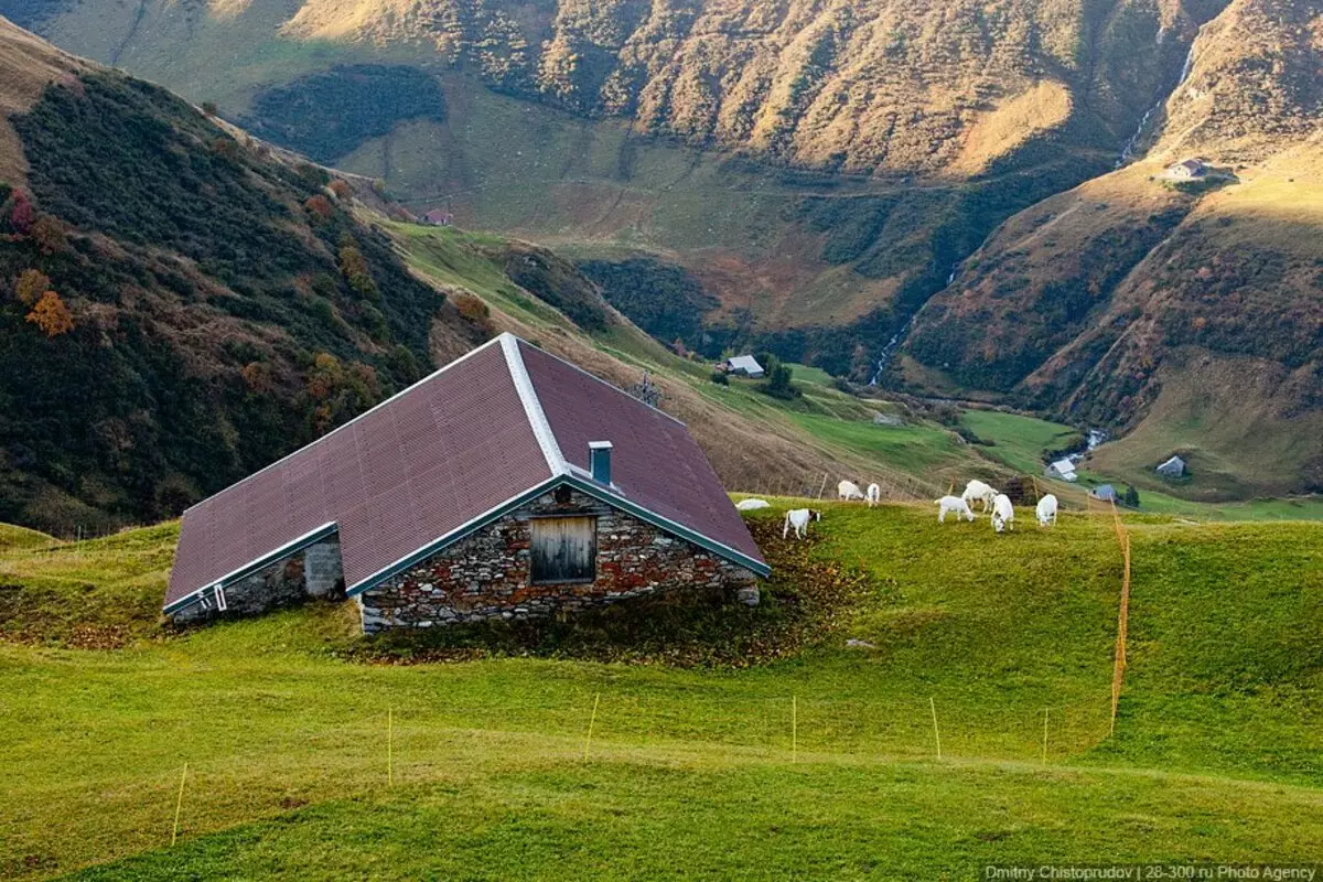 Passe oberalp na Suíça. Fotos de Dmitry Chistoprudova 1989_24