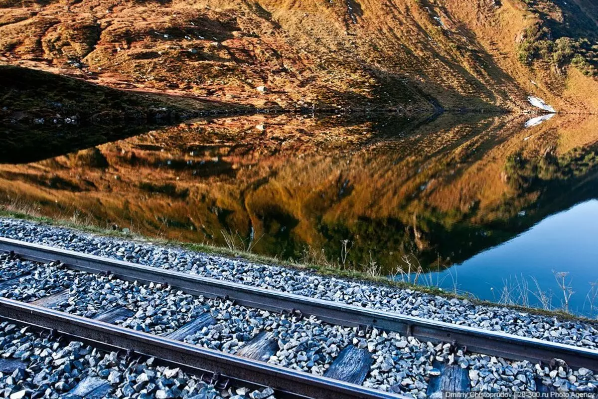 Pas Oberalp in Zwitserland. Foto's van Dmitry Chistoprudova 1989_9