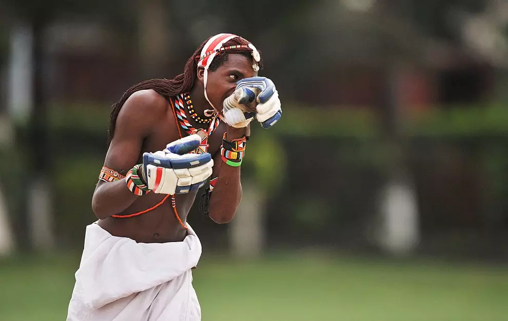 Cricket and Warriors Masai - Beautiful photos from the African coast 2149_13