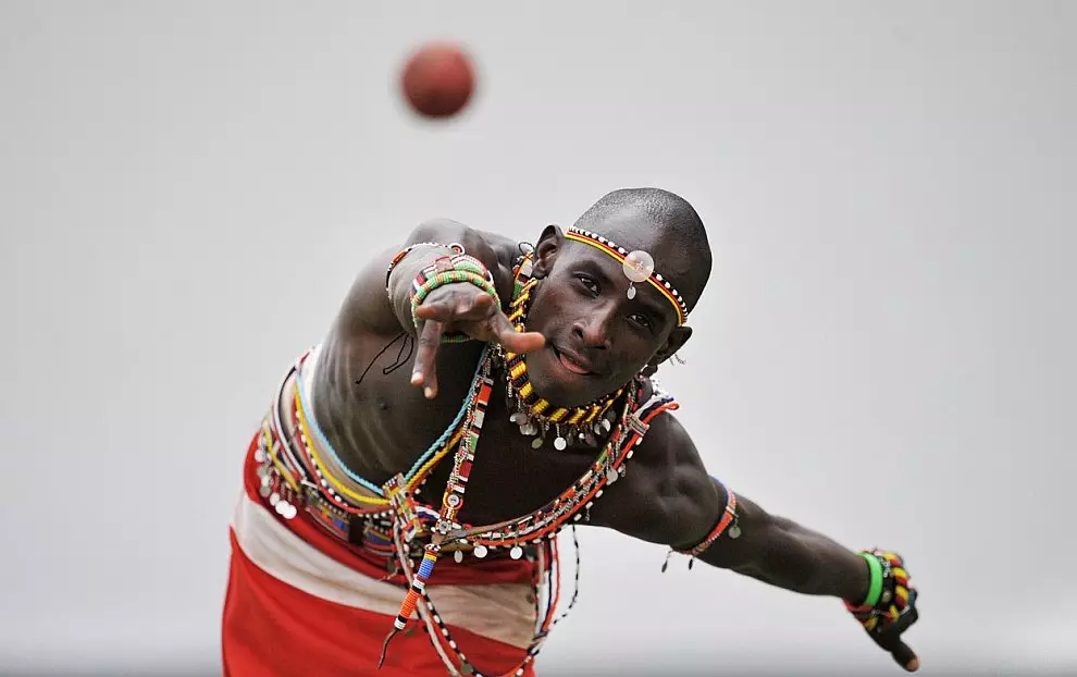 Cricket na ndị dike Masai - foto ndị mara mma site n'ụsọ oké osimiri Africa 2149_14