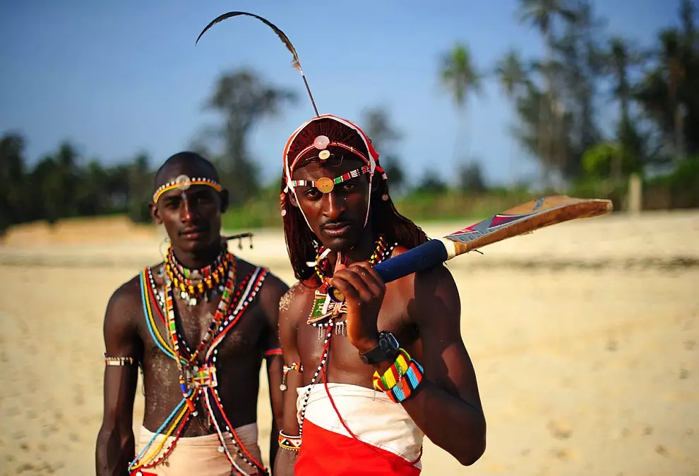 Cricket e Warriors Masai - belas fotos da costa africana 2149_4