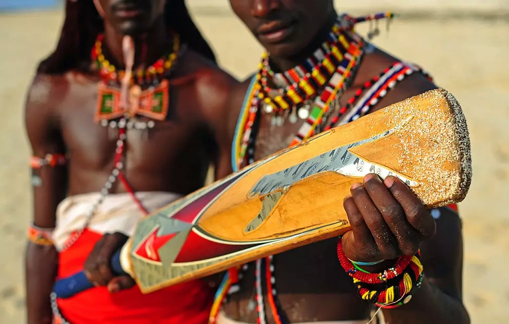 Cricket and Warriors Masai - Beautiful photos from the African coast 2149_8