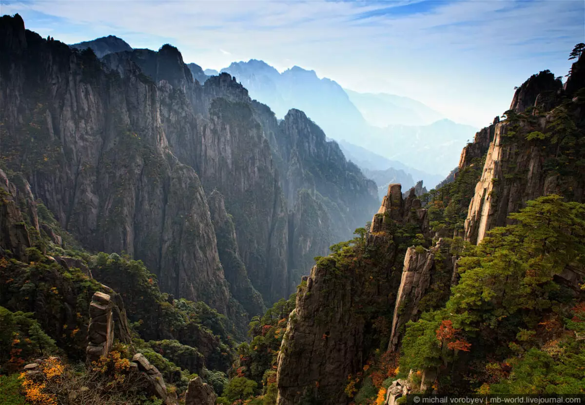 Avatar sa Yuta: Huangshan Bukid sa Mikhail VoroByeva Lens 2197_14