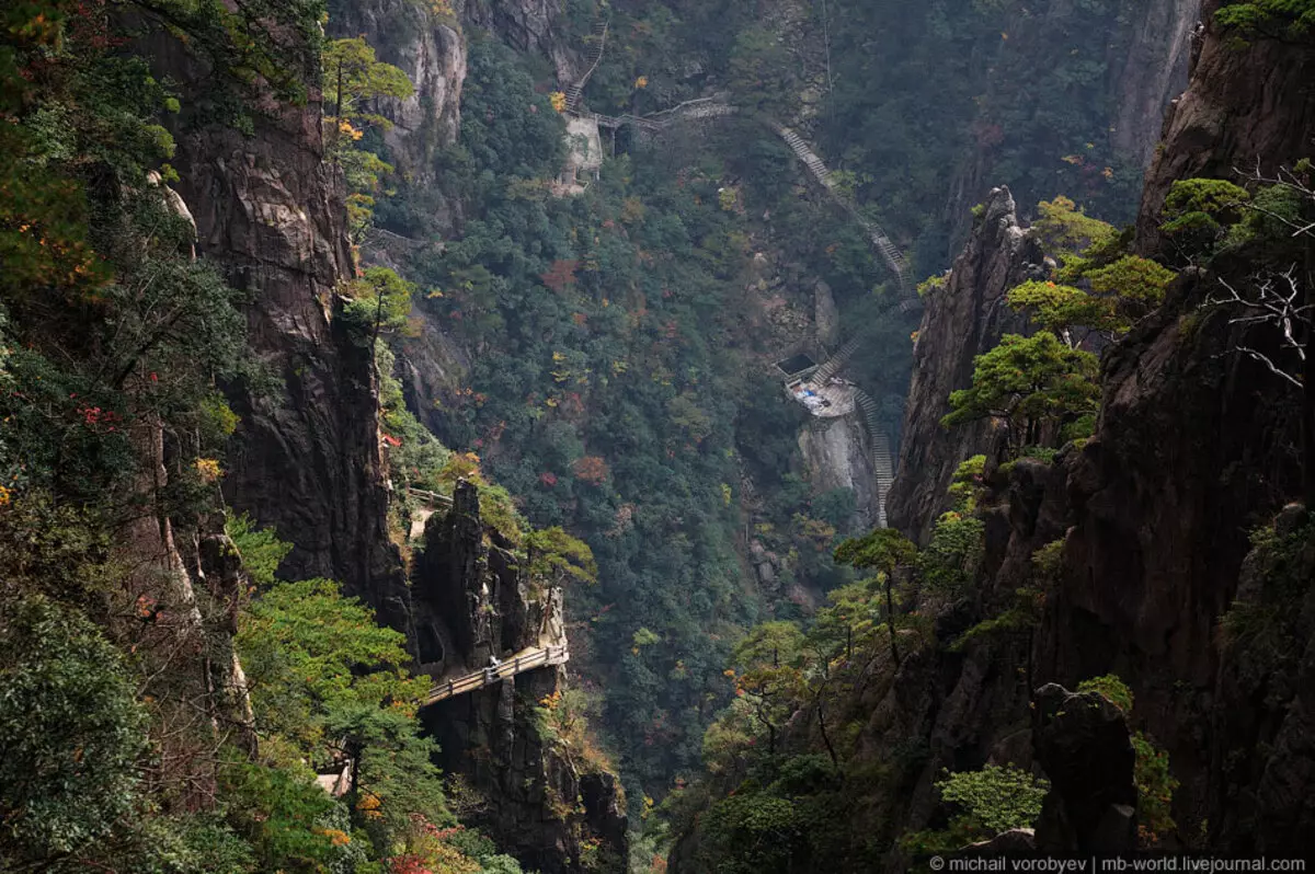 Avatar på jorden: Huangshan Mountains i Mikhail Vorobyeva Lens 2197_16