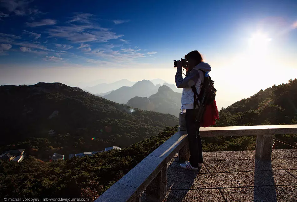 Avatar sa Yuta: Huangshan Bukid sa Mikhail VoroByeva Lens 2197_27