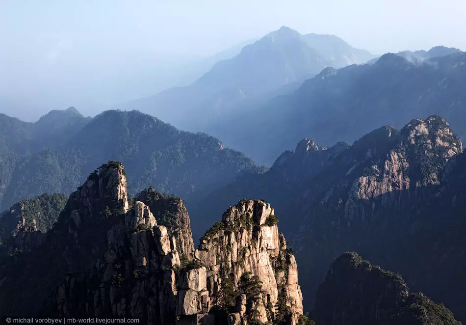 Avatar sur Terre: Huangshan Mountains à Mikhail Vorobyeva Lens 2197_7