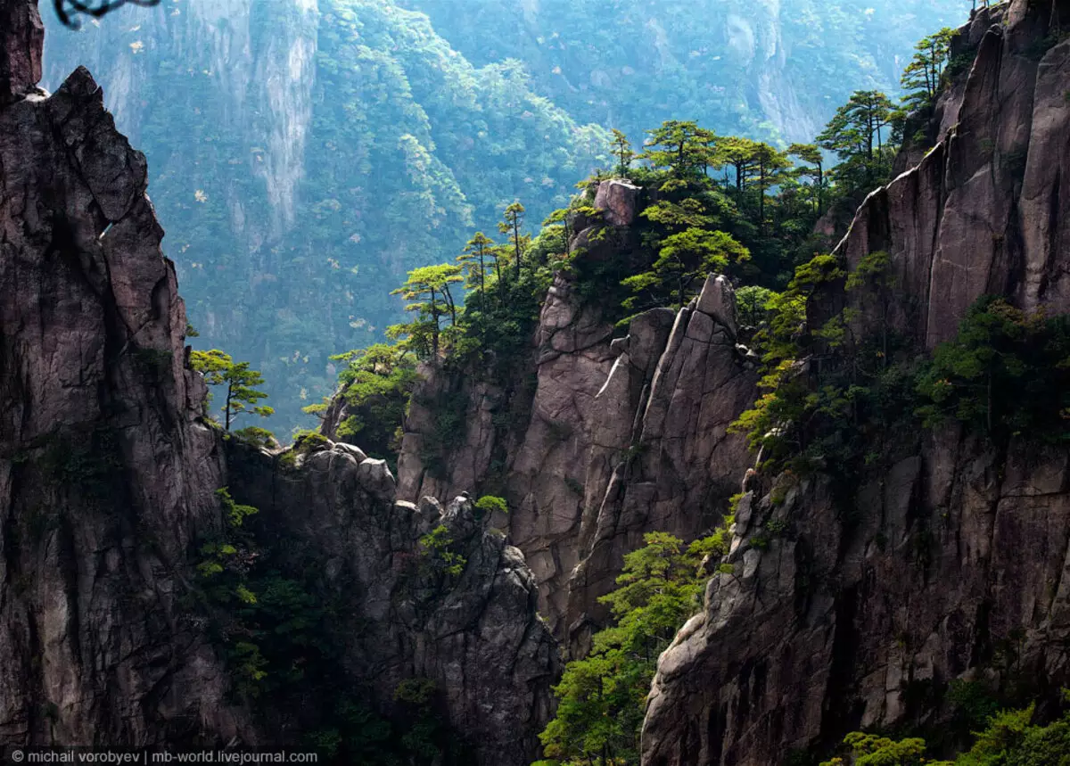 Аватар на земята: Huangshan планини в лещата Михаил Воробиева 2197_8