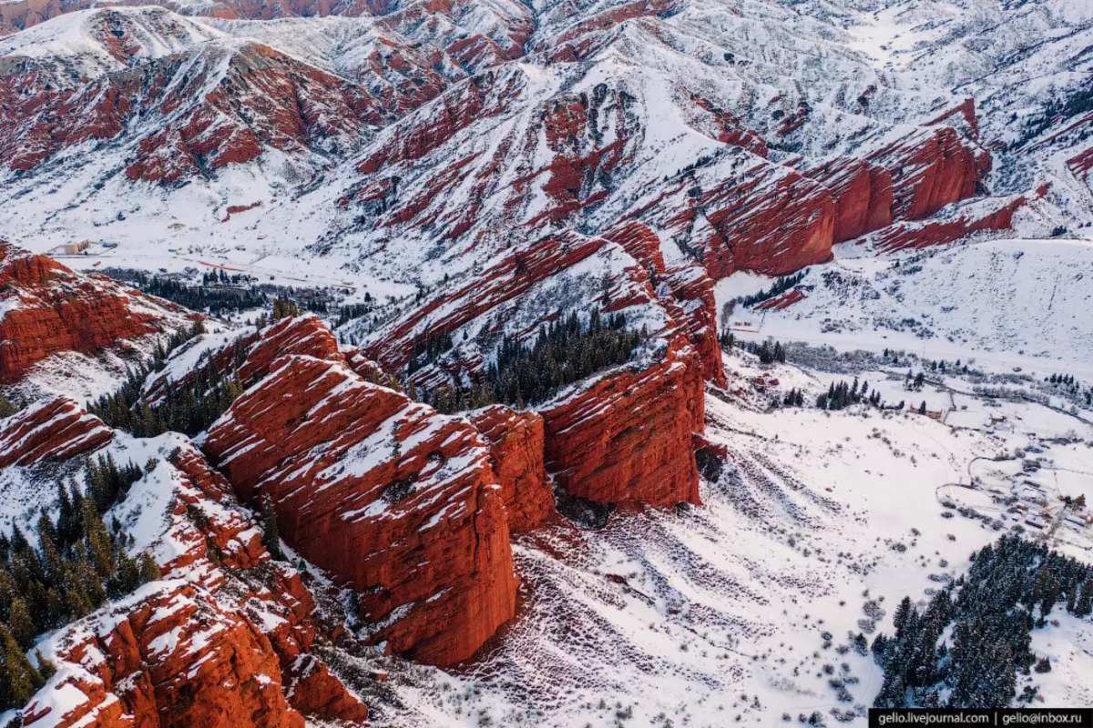 Jet-Oguz Gorge - související přírodní města Kyrgyzstán: Fotografie Glory Stepanova 2211_6